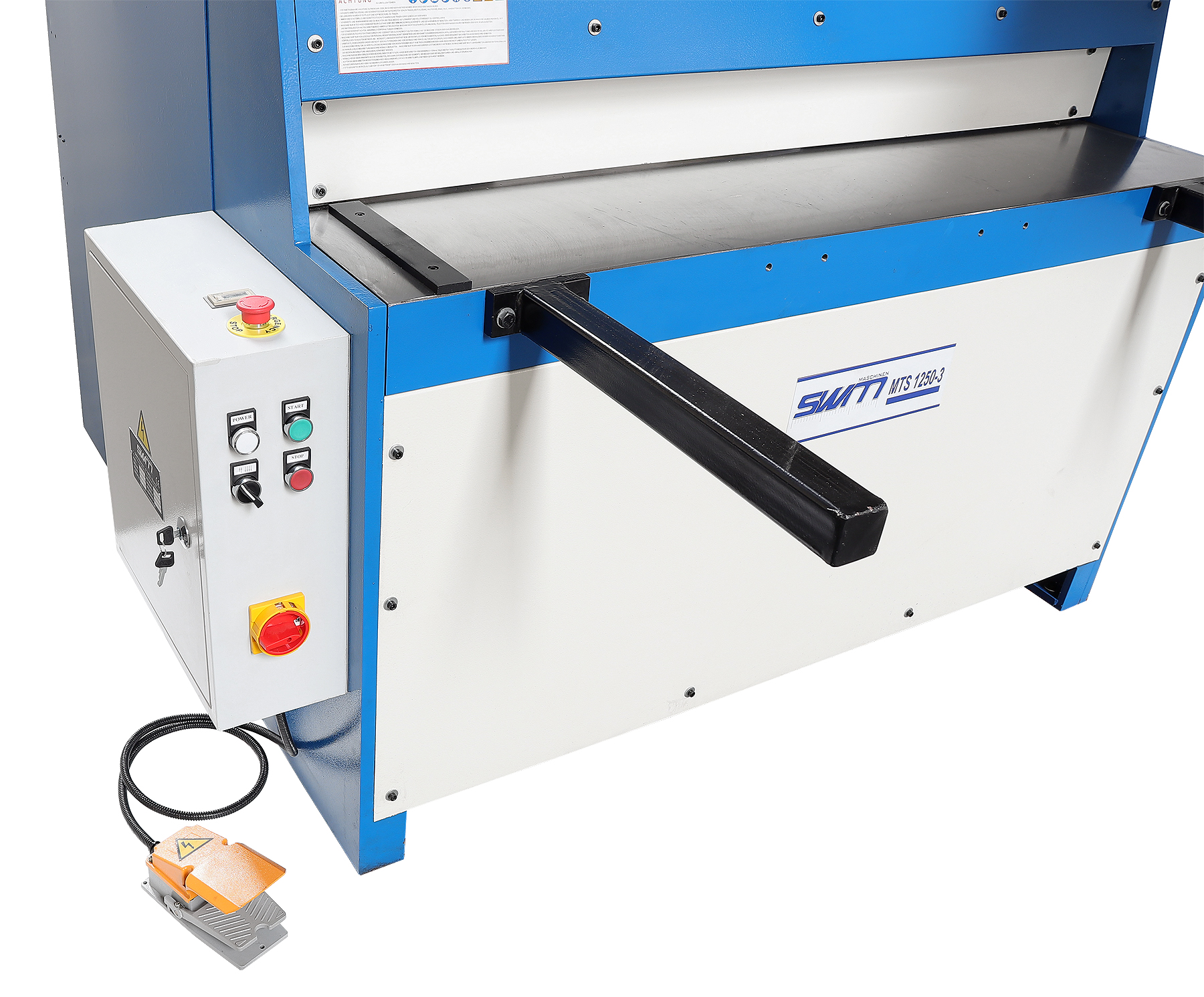 SWM motorische Tafelschere Schlagschere MTS 1250-3 SWM Ihr Partner für ...